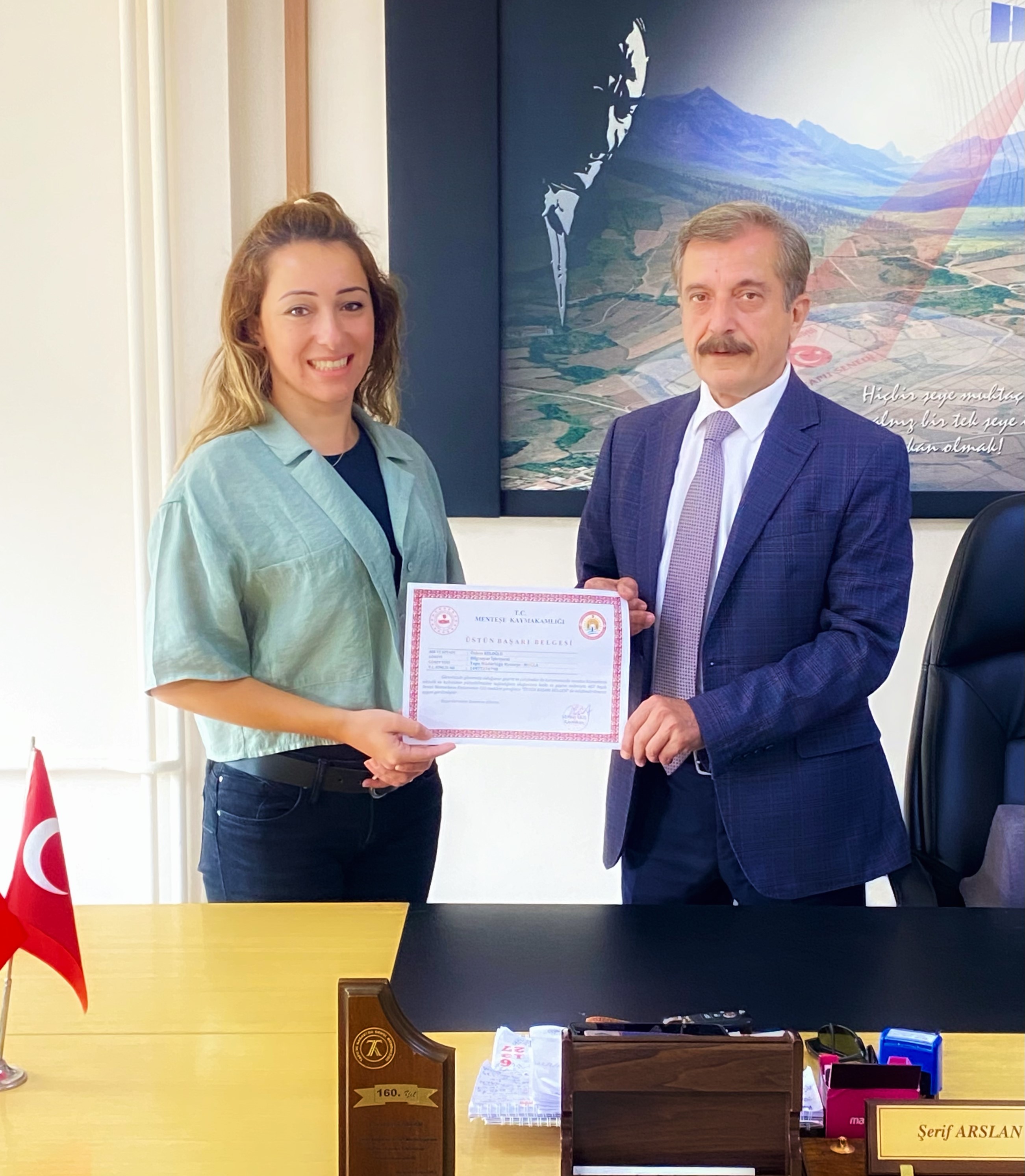 MENTEŞE TAPU MÜDÜRLÜĞÜ ÜSTÜN BAŞARI BELGESİ | Tapu ve Kadastro Genel Müdürlüğü (TKGM)